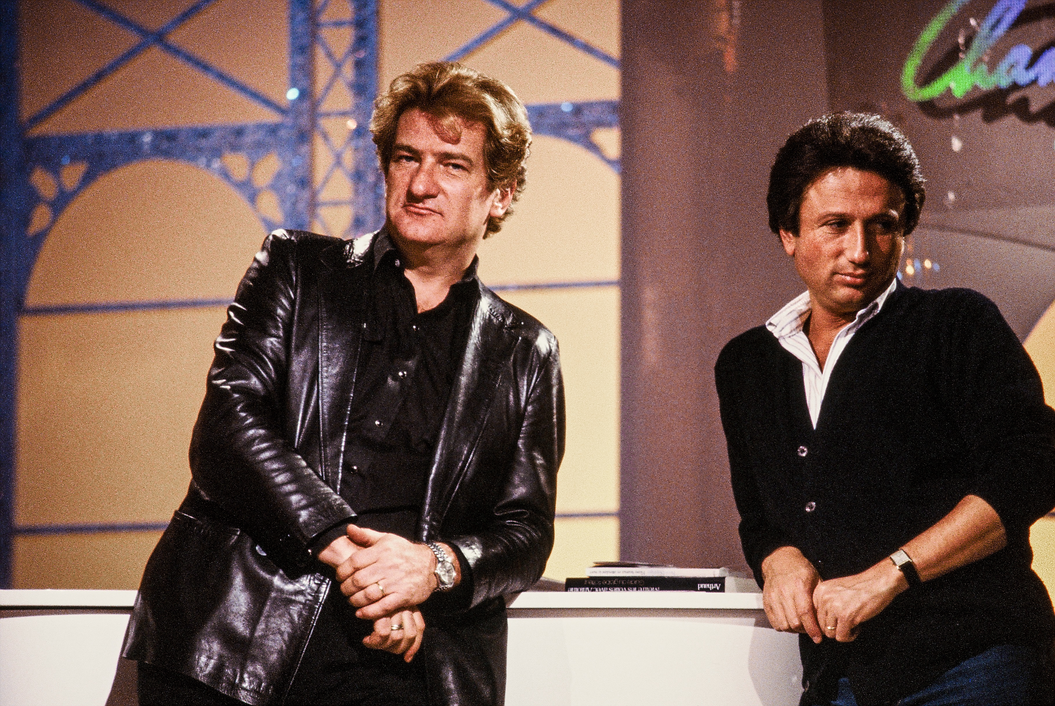 Eddy Mitchell et Michel Drucker Champs Elysées - Eric Guilloret ...